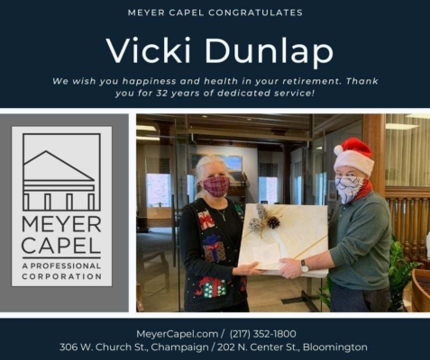 Vicki Dunlap Retires After 32 Years of Service!